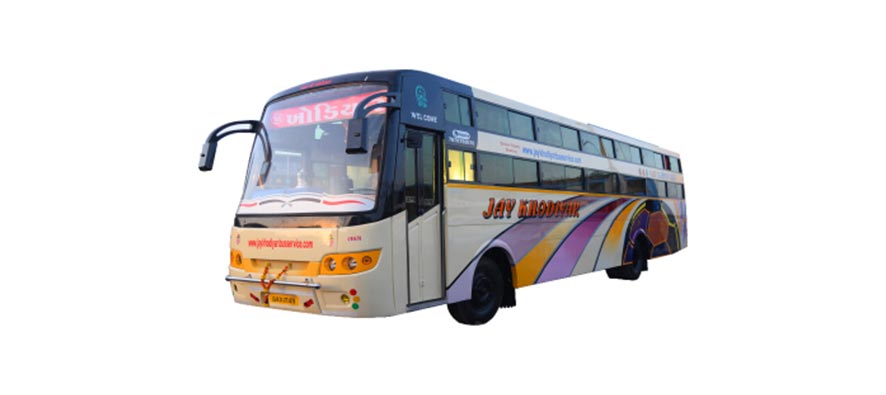Photo Gallery, Bus Photos, Fleet Photos | Jay Khodiyar Bus Service