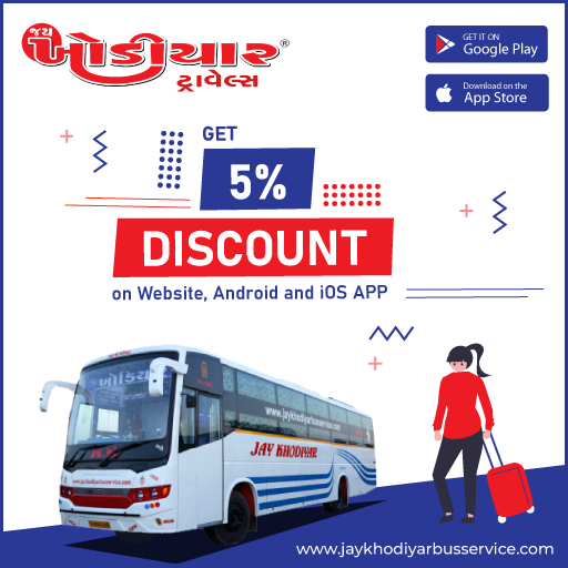 Online Bus Ticket Booking, Route, Time Schedule | Jay Khodiyar Bus Service