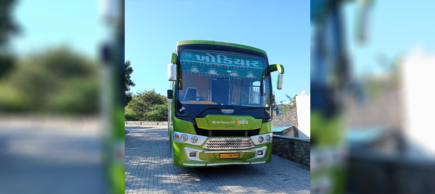 Photo Gallery, Bus Photos, Fleet Photos | Jay Khodiyar Bus Service