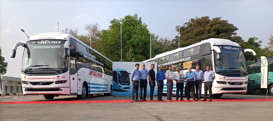 Photo Gallery, Bus Photos, Fleet Photos | Jay Khodiyar Bus Service