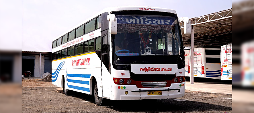 Photo Gallery, Bus Photos, Fleet Photos | Jay Khodiyar Bus Service
